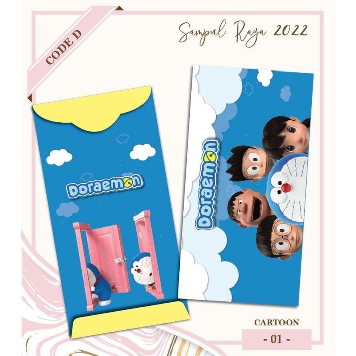 Sampul Duit Raya Angpow Money Pocket Aidilfitri 2024 Floral Cartoon ...