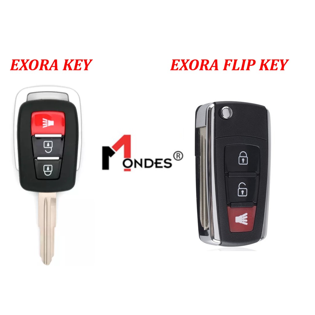 Proton Exora Flip key Remote Key Case Shell | Shopee Malaysia