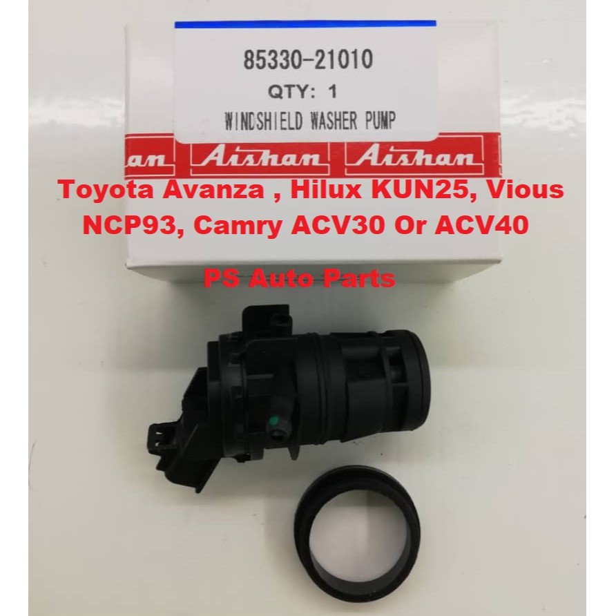 Toyota Avanza Hilux Vious Camry Washer Tank Motor Wiper Sprayer Washer ...