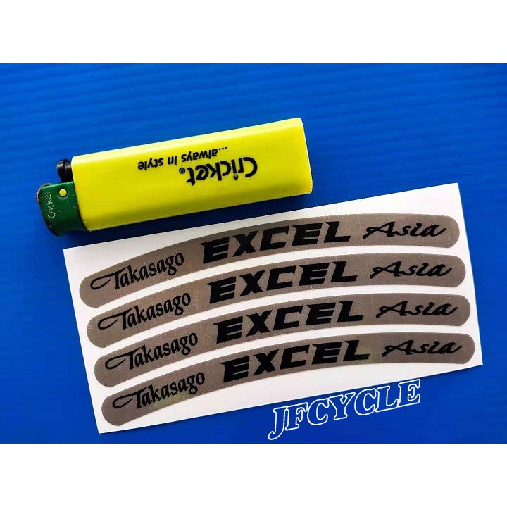Sticker Rim Takasago Excel Sticker Rim Motor Stiker printed double ...