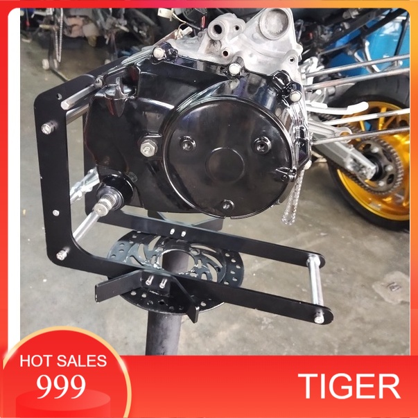 Heavy Duty Engine Stand Rack Y15 Y16 LC135 EX5 RXZ RS150 V1 V2 V3 V4 V5 ...