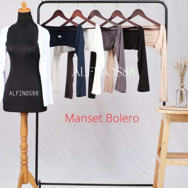 Balero Mangset | Bolero Cuff | Premium Connected Hand socks | Shopee ...