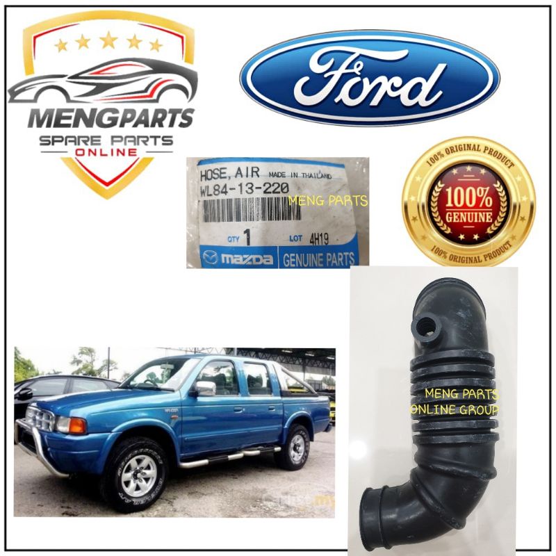 ORIGINAL FORD RANGER WL 2.5 XLT TURBO AIR HOSE ,AIR INLET HOSE WL84-13 ...
