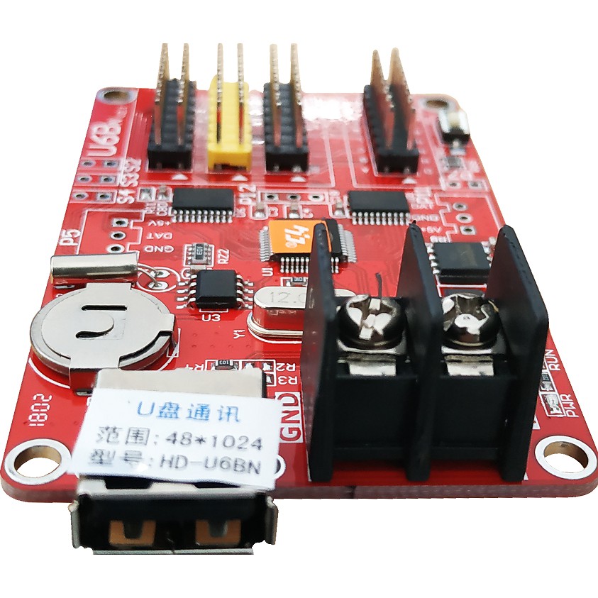 Usb HD-U6B RUNNING TEXT Control CARD | Shopee Malaysia