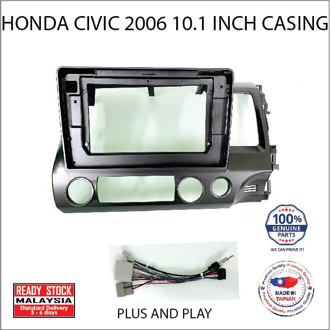 Honda Civic FD 2006-2011 10.1 Inch Android Player Casing (with Socket ...