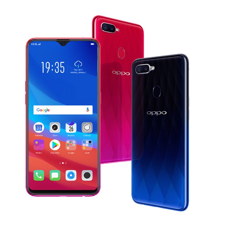 OPPO F9 - SUNRISE RED COLOR - MALAYSIA MAXIS NEW SET | Shopee Malaysia
