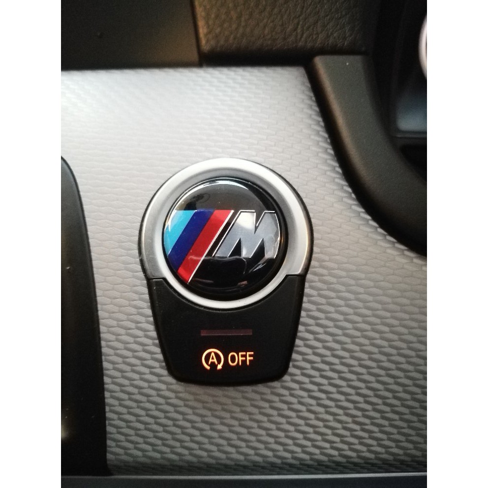 BMW Msports 3D Sticker for BMW start stop button | Shopee Malaysia