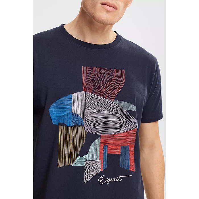 ESPRIT Men's Sustainable Cotton Illustration T-shirt | Shopee Malaysia