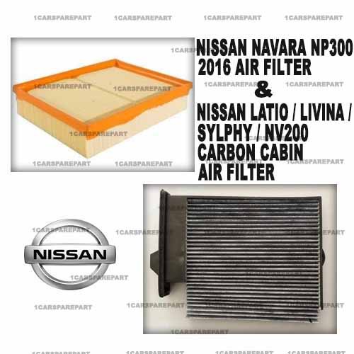 NISSAN NAVARA NP300 2016 AIR FILTER & NISSAN LATIO/LIVINA/SYLPHY/NV200 ...
