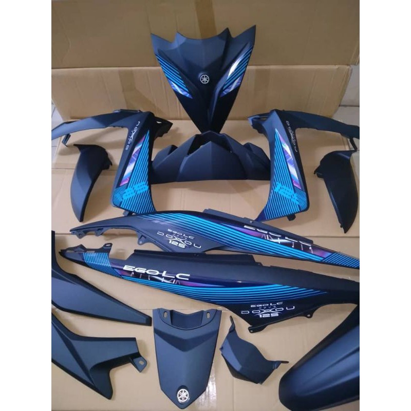 Coverset scooter yamaha Ego lc / Ego lc fi Doxou Butterfly | Shopee ...