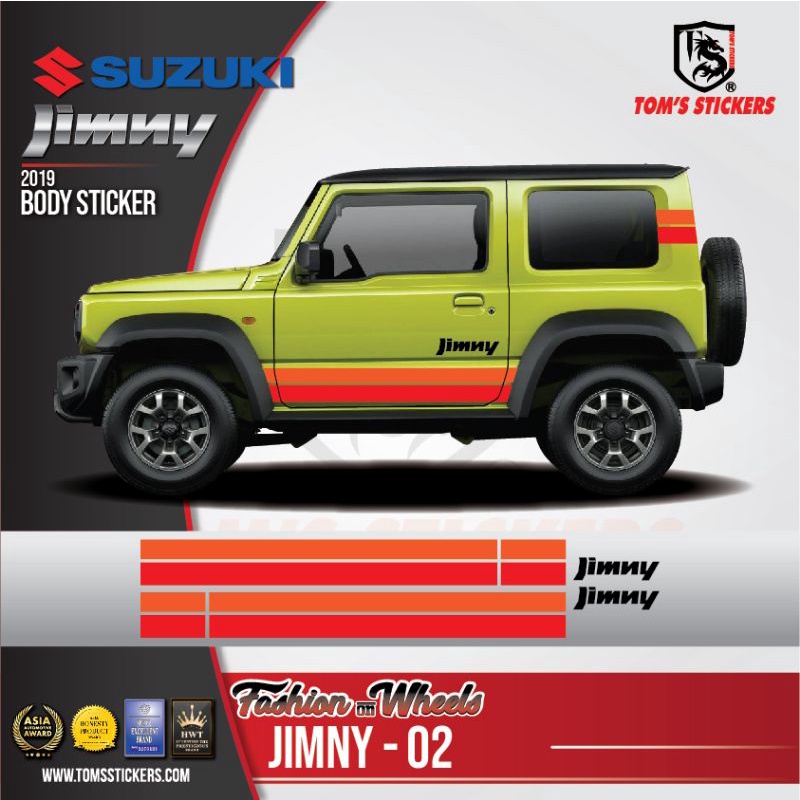 Suzuki jimny body sticker | Shopee Malaysia