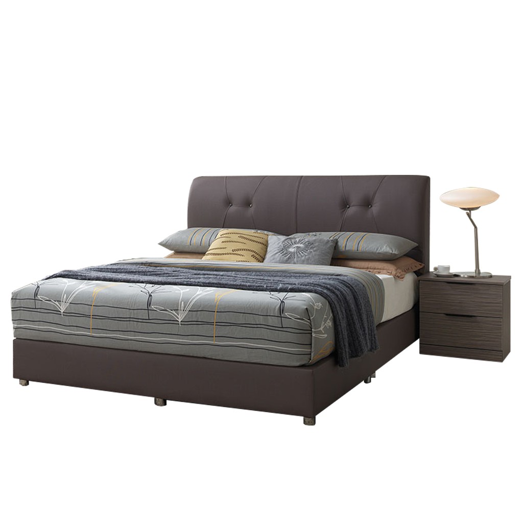Modern Simple Bed Frame/Queen Bed/King Bed/Simple Bed Frame) | Shopee ...