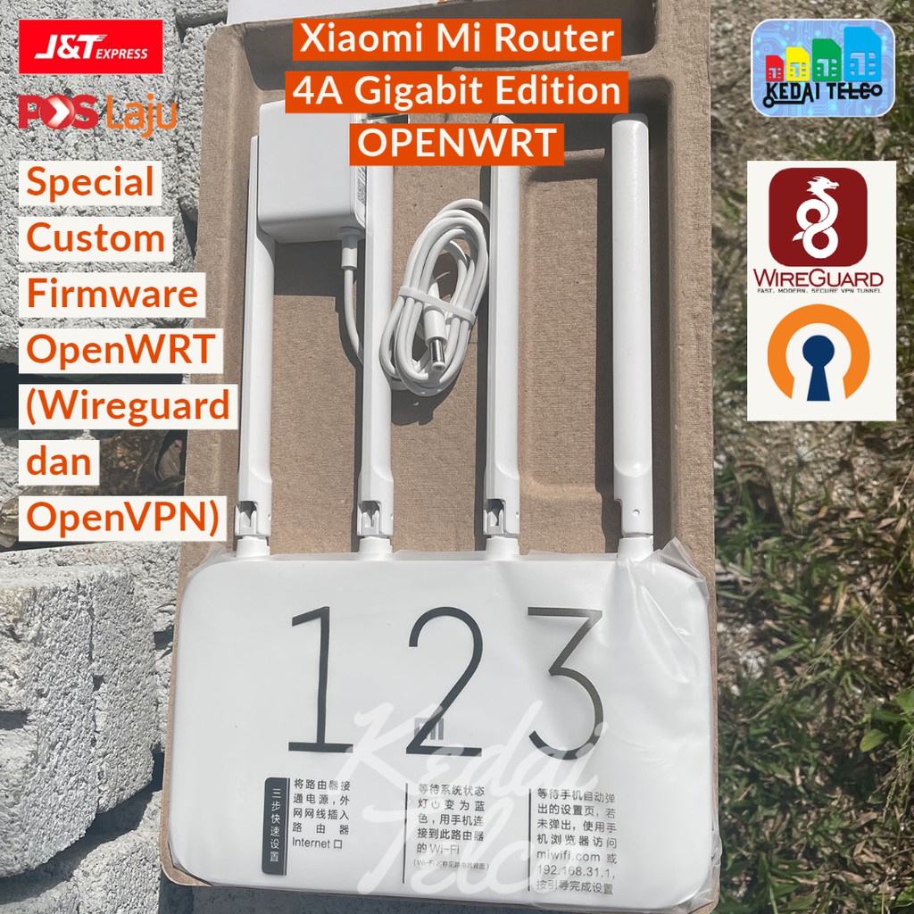 Xiaomi Mi Router 4A Gigabit Edition OPENWRT - China Set Set | Shopee ...