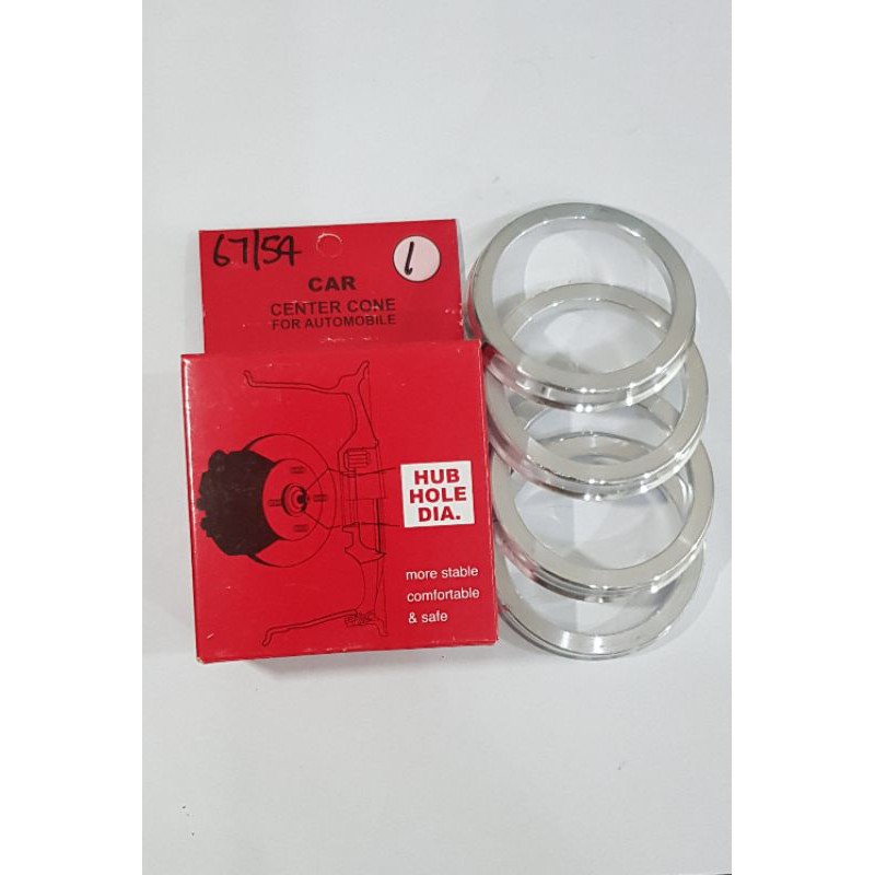 Center Cone wheel hub adapter. Center cone rings CH01-CH20. | Shopee ...