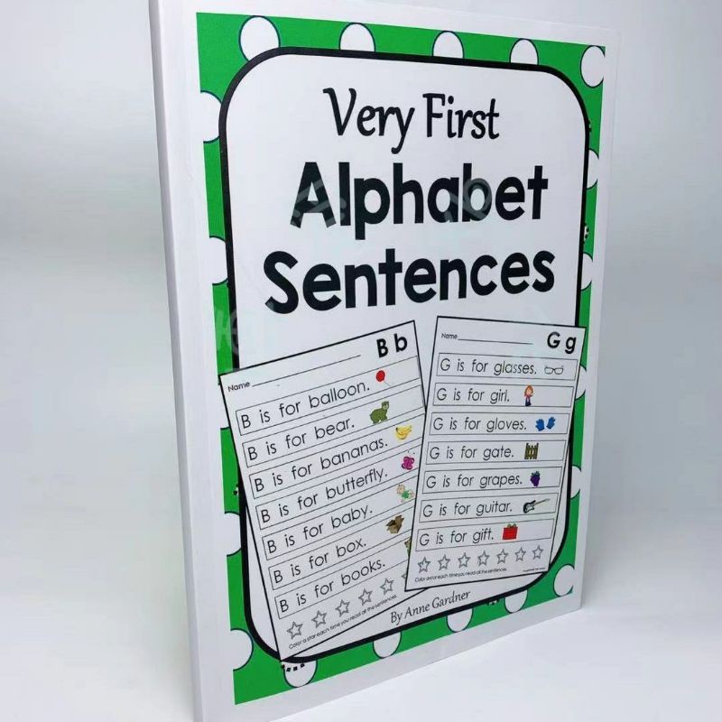 🔥New Arrival🔥 DENTED CORNER 180 Pages Very First Alphabet Sentences ...