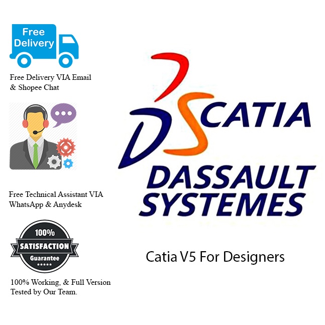 Catia V5 For Designers Learning Video | Shopee Malaysia