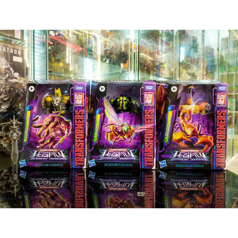 Transformers Generations Legacy Beast Wars Deluxe Buzzsaw / Sandstorm ...