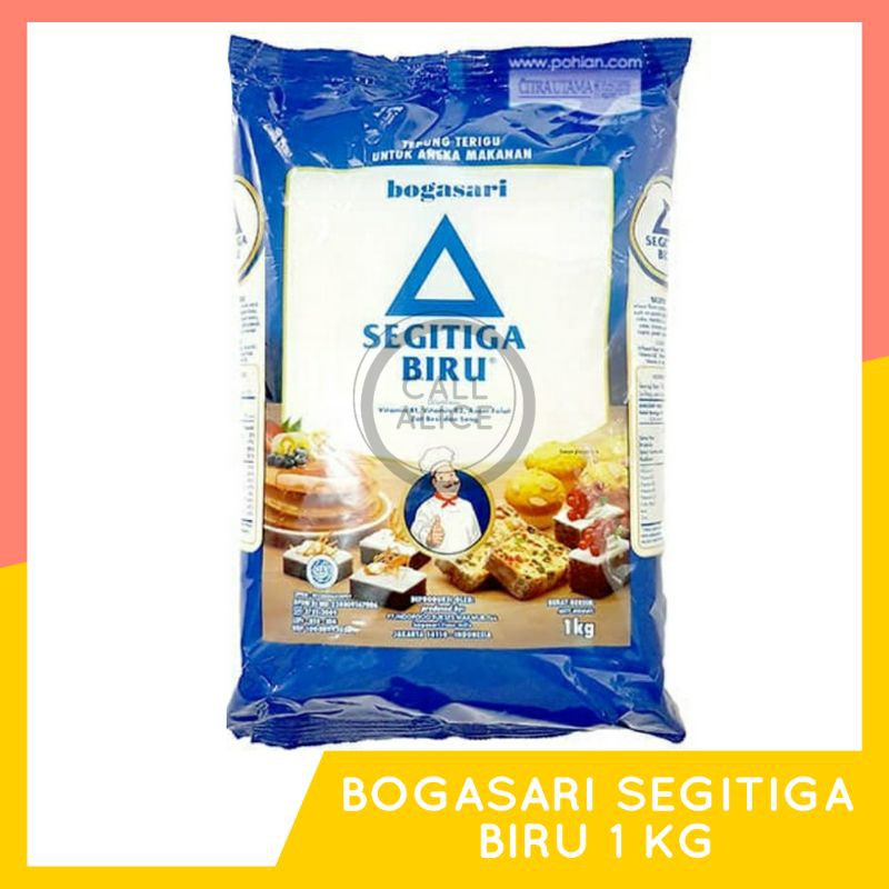 Bogasari Blue Triangle Flour 1 Kg | [ SALE ] BOGASARI SEGITIGA BIRU ...