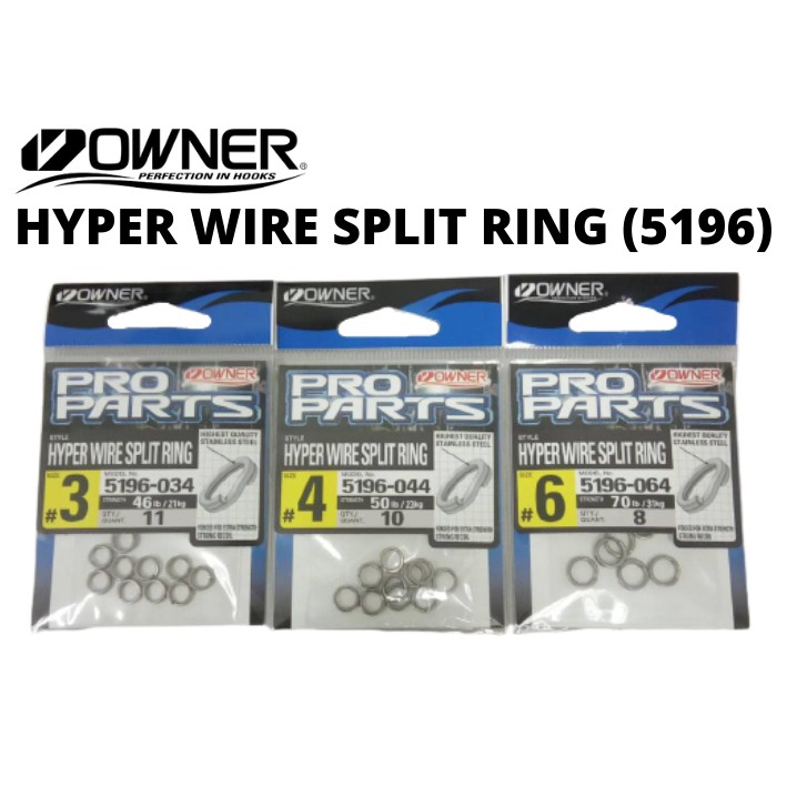 (JOM PANCING) OWNER- HYPER WIRE SPLIT RING (5196) | Shopee Malaysia