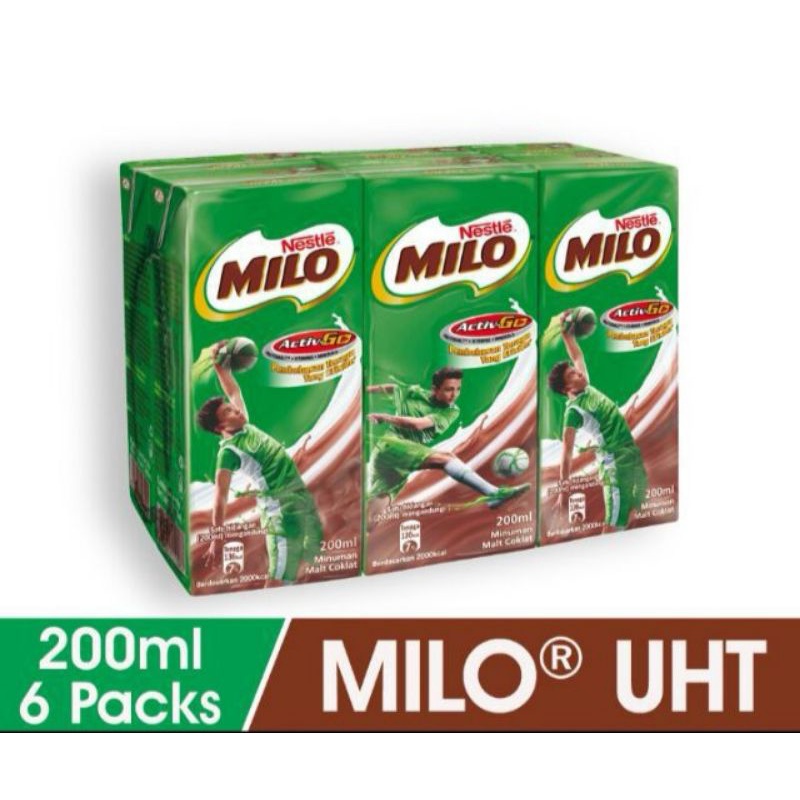 💥SALE 💥 NESTLE MILO ACTIV-GO UHT (200MLX6) | Shopee Malaysia
