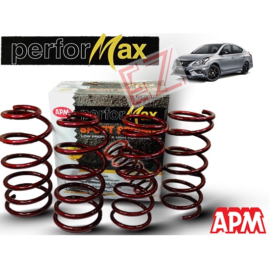 NISSAN ALMERA SPORT SPRING APM PERFORMAX SET | Shopee Malaysia