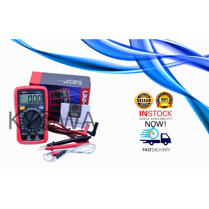UNI-T UT33C PALM SIZE DIGITAL MULTIMETER | Shopee Malaysia