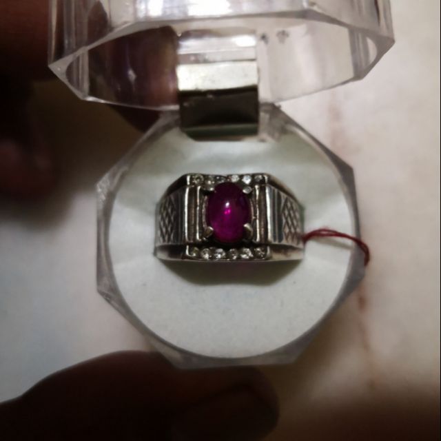 Batu Faries Asli Ikatan Silver Asli | Shopee Malaysia