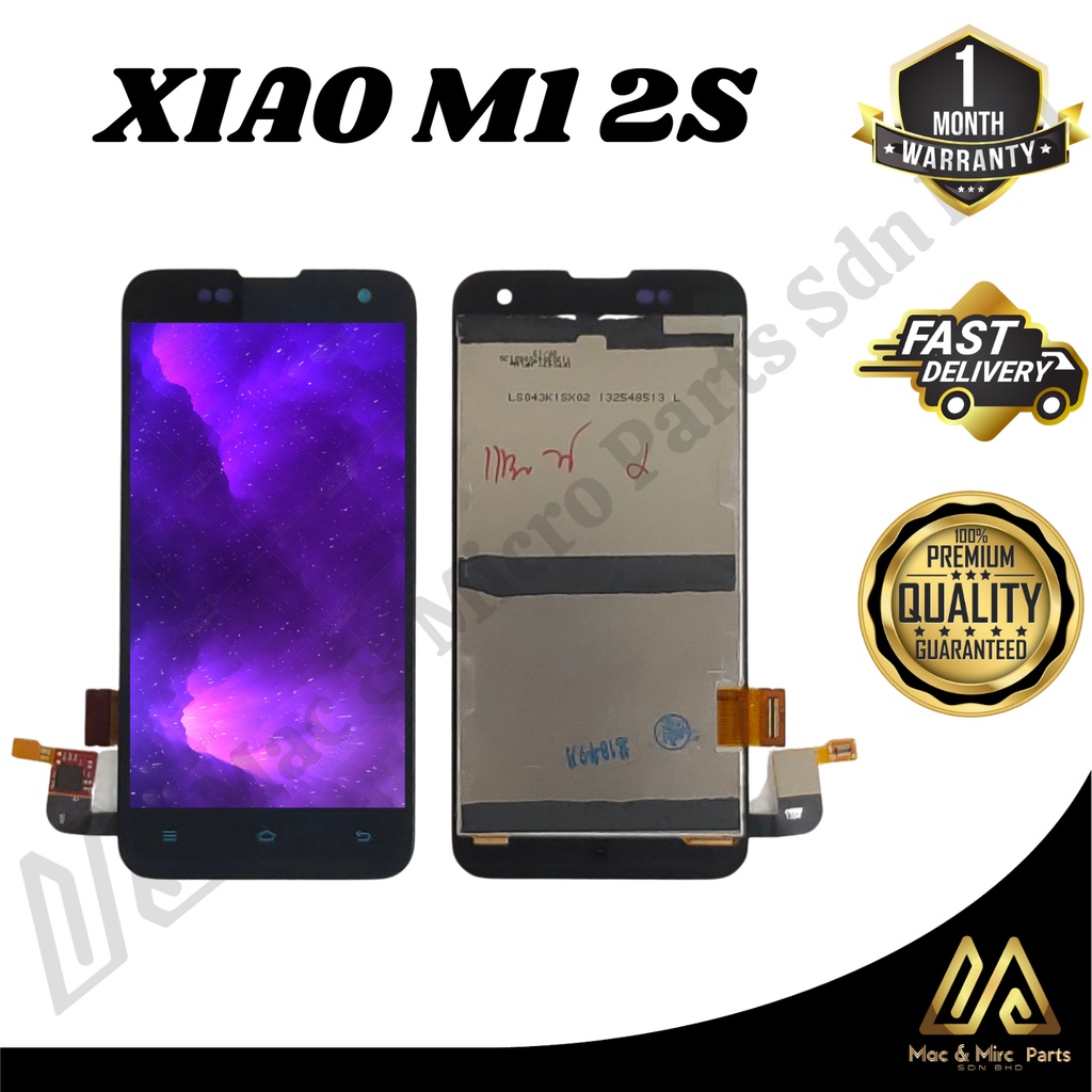 XIAO MI 2S Fullset LCD ORIGINAL Quality Touch Screen Digitizer Replacement LCD (Ready Stock ...