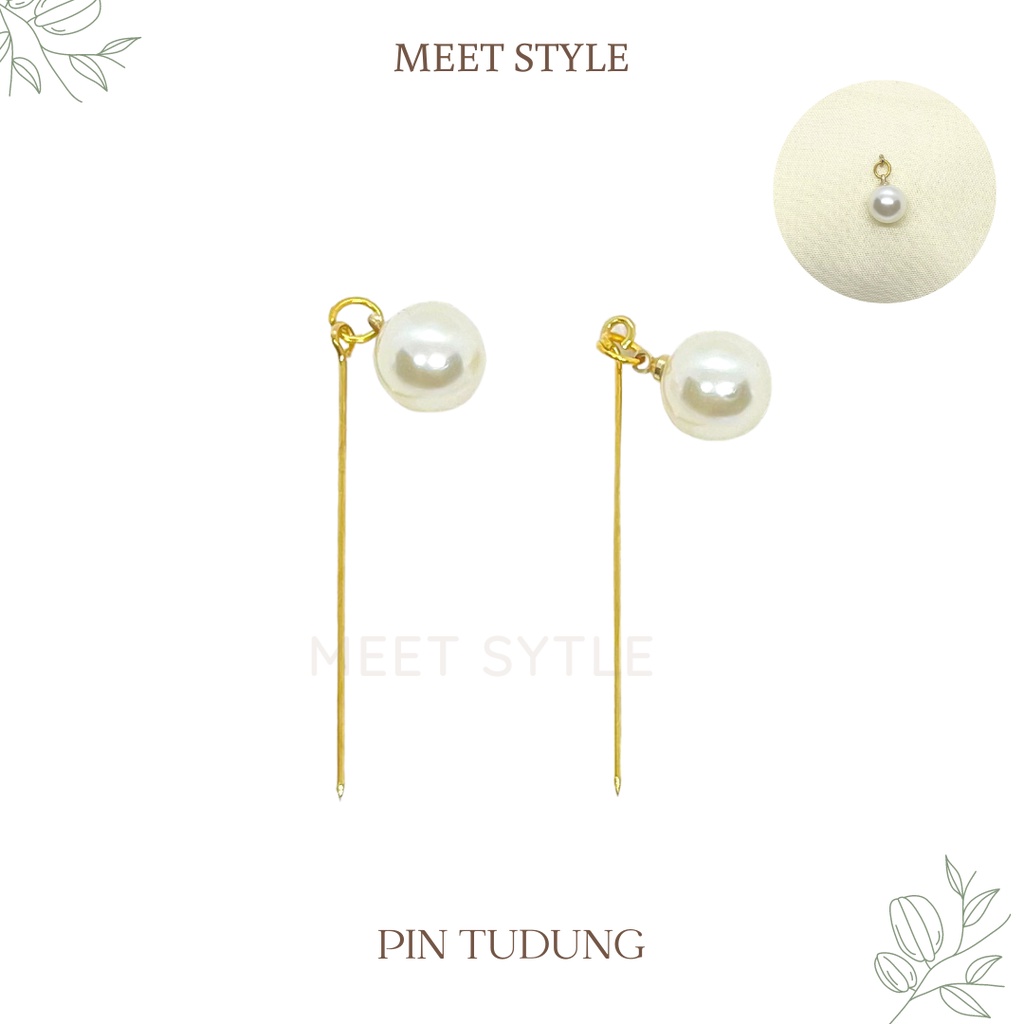 MISTY Pearl Pin Tudung Jarum Peniti Tudung Hijab Pin Shawl | Shopee ...