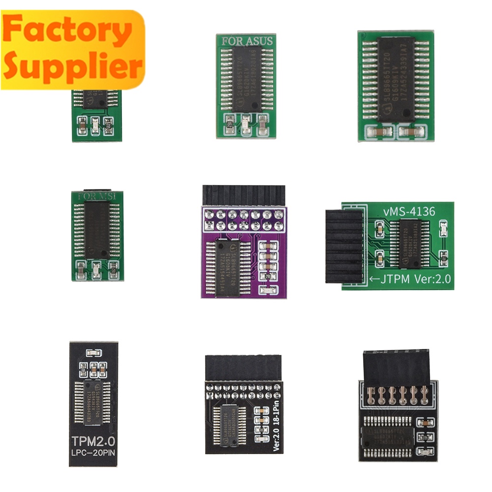 TPM security module 12 14 18 20 Pin LPC module is suitable for WIN11 ...