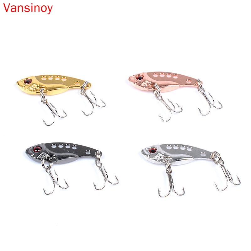 Lure Bait Vibrating Metal Spoon VIB Bionic Bait Full Swimming Layer ...