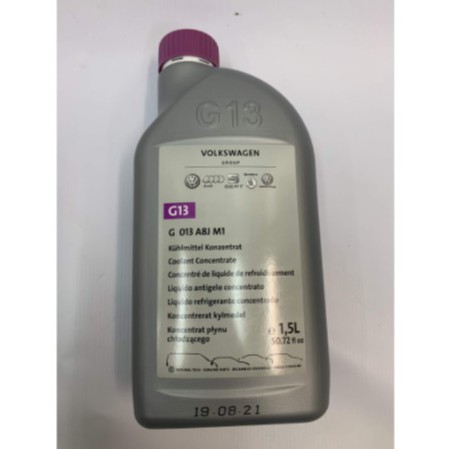 ( 100% ORIGINAL ) VOLKSWAGEN COOLANT, AUDI COOLANT ( G13 ) 1.5LITRE ( G013A8JM1 ) | Shopee Malaysia