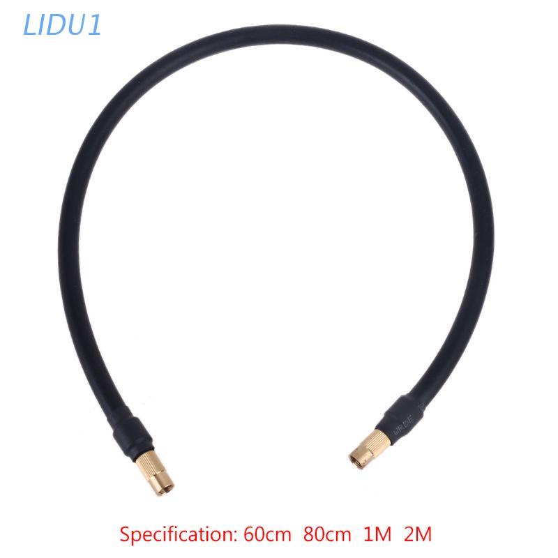 LIDU1 60cm/80cm/1m /2m Air Compressor Hose Double Head Quick Connect ...