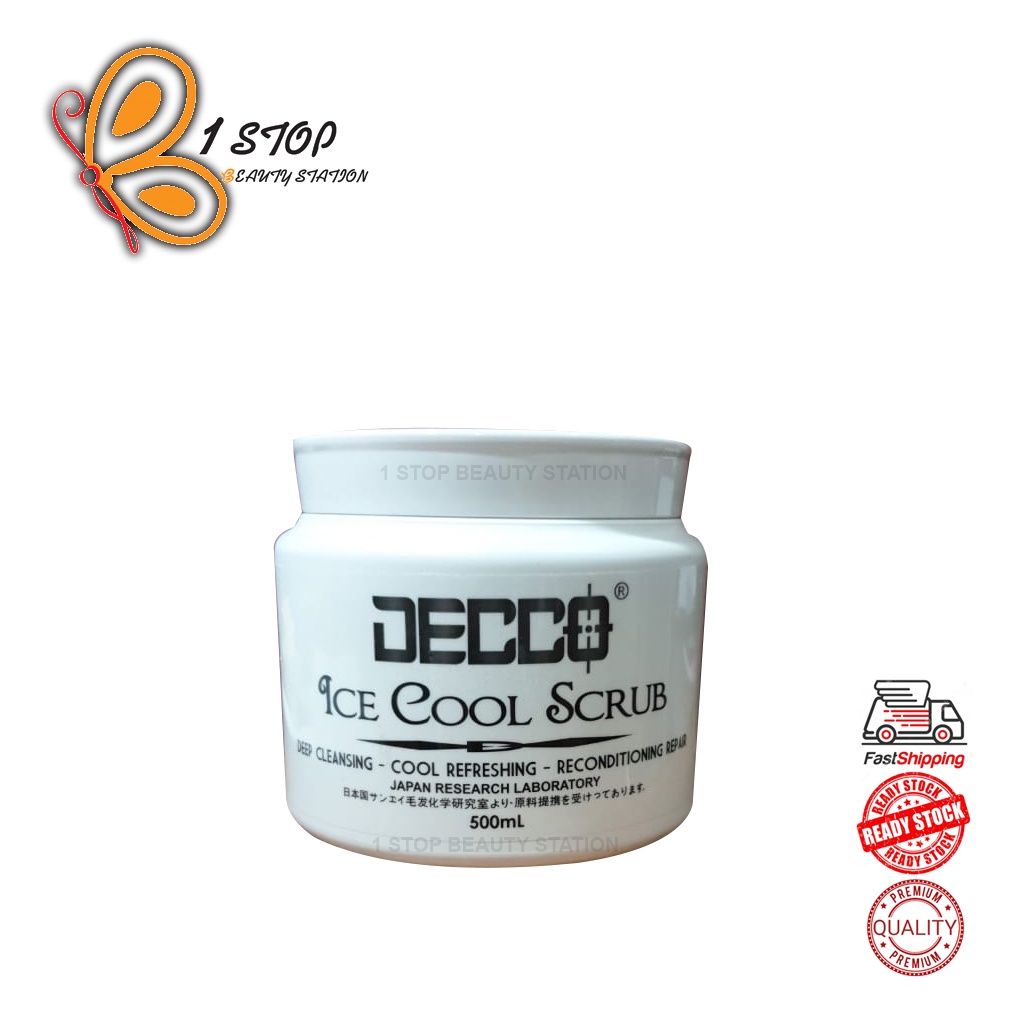 DECCO Ice Cool Scrub (for hair) 500ml | Shopee Malaysia