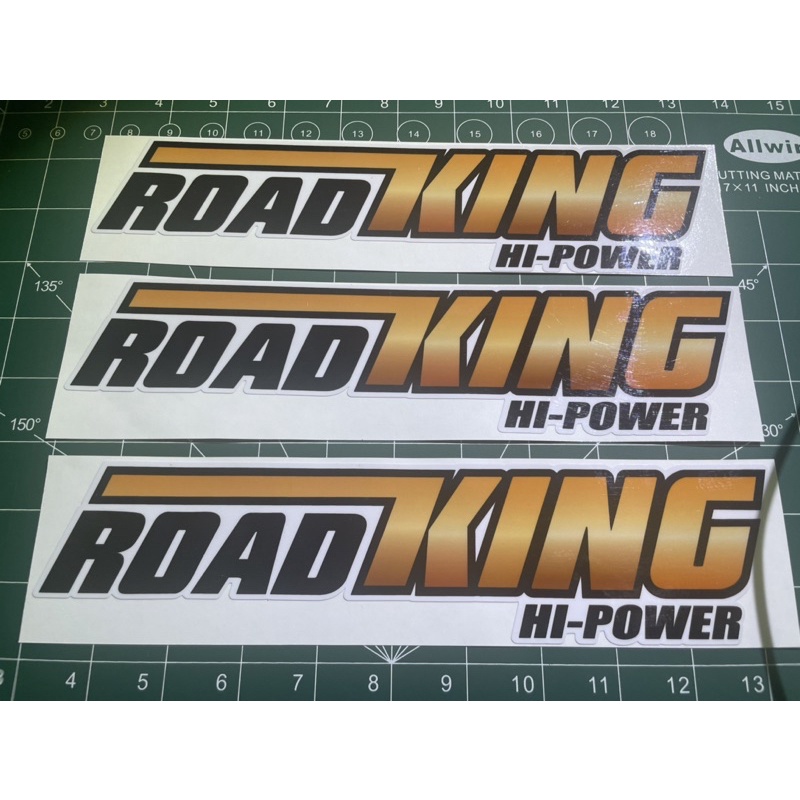 Sticker (ROAD KING HI-POWER) isuzu truck | Shopee Malaysia
