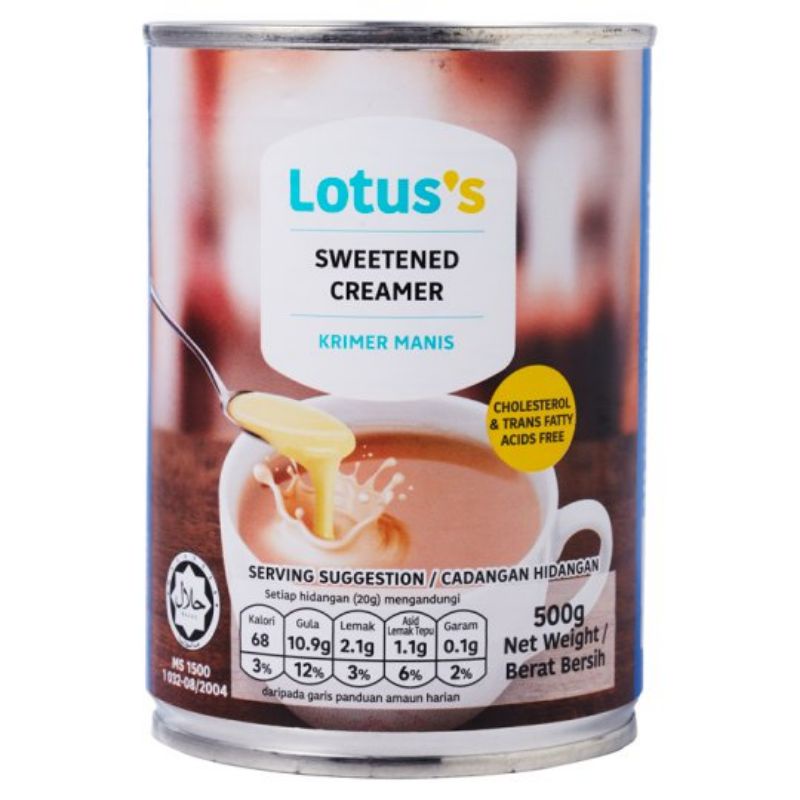 Lotus's Susu Pekat Sweetened Creamer 500g | Shopee Malaysia