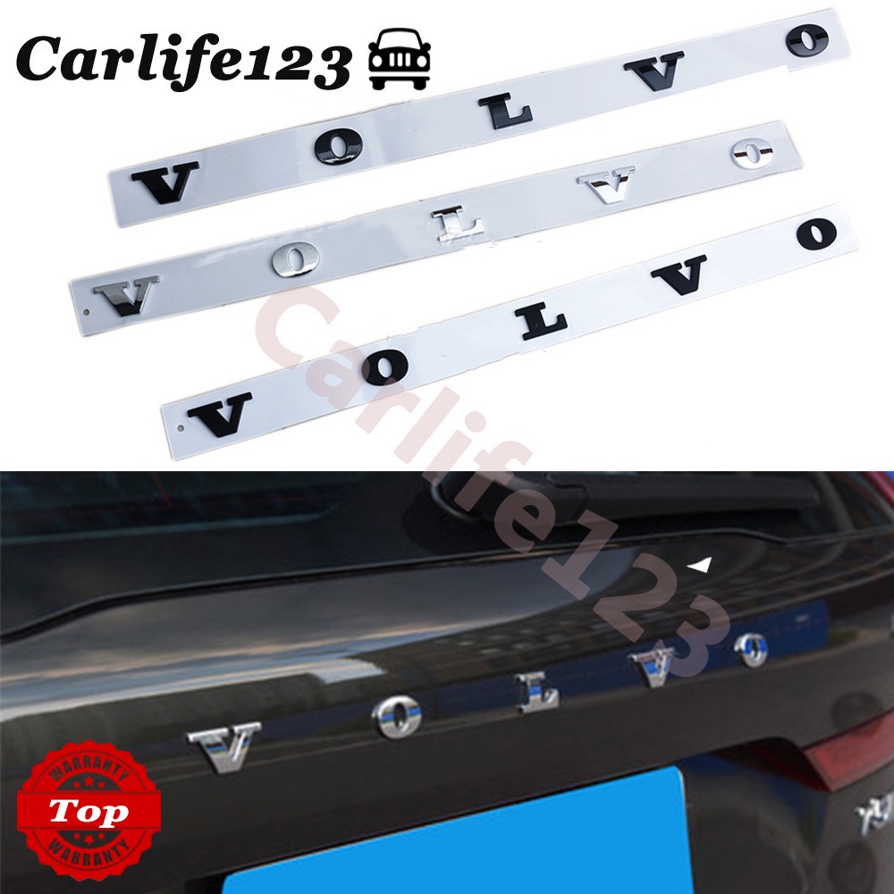 VOLVO XC60 XC90 S90 XC40 S60 S90 Logo Emblem Badge Rear Trunk Sitcker ...