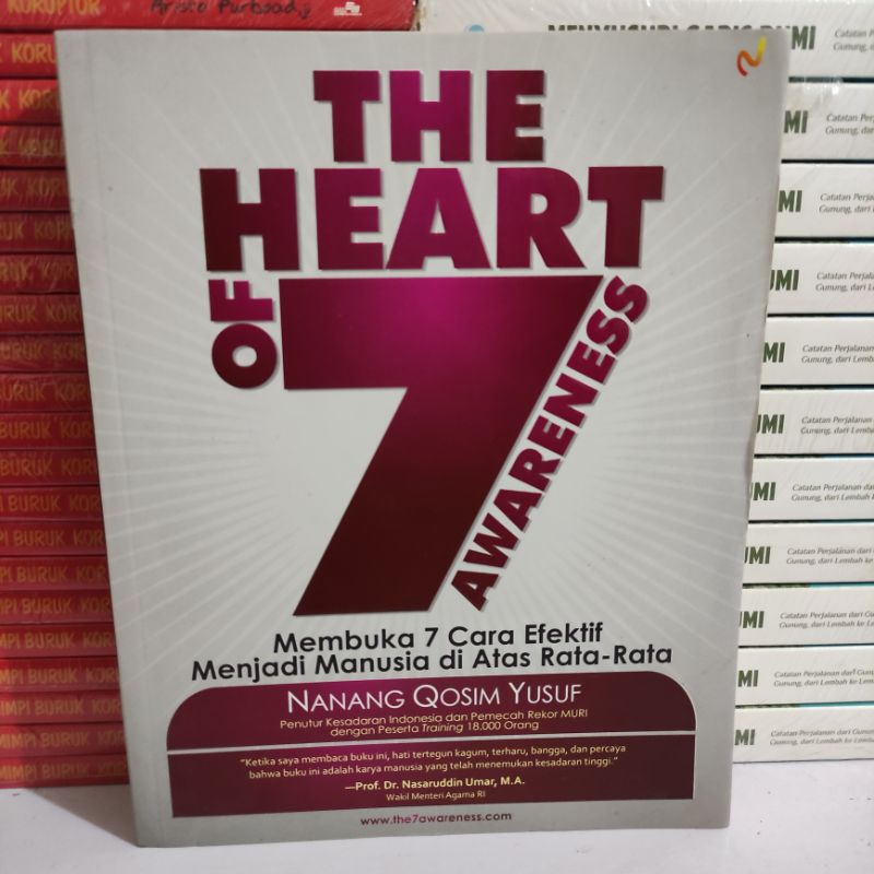 Original Book: The Heart of 7 Awareness | Shopee Malaysia