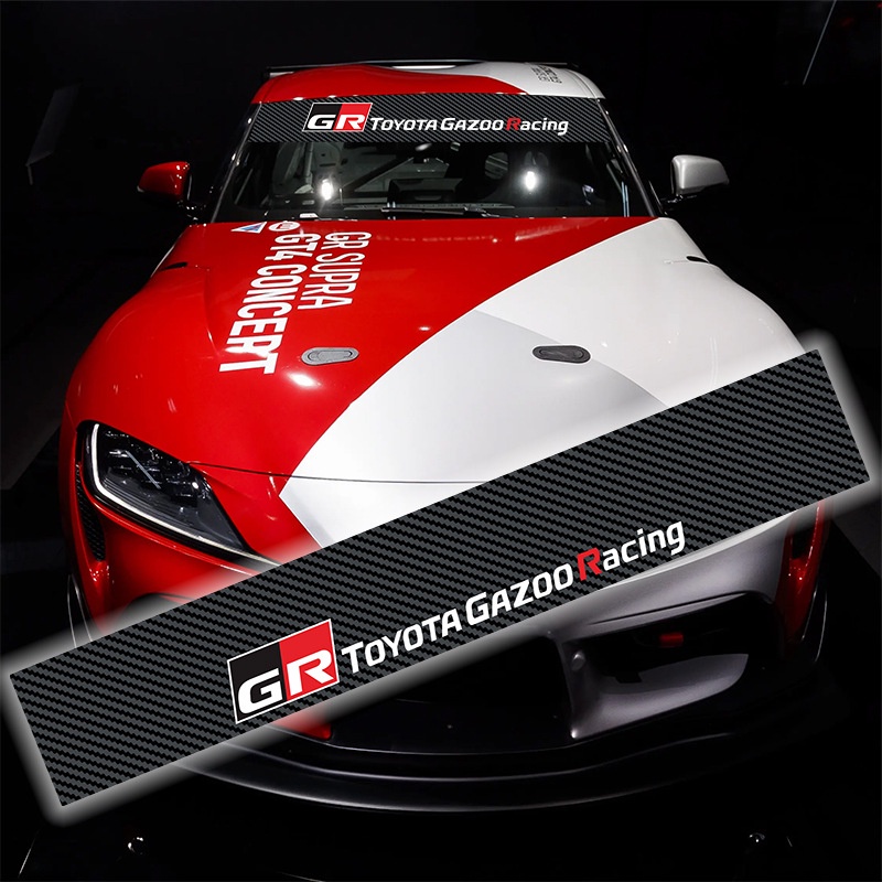 Car Accessories GR Sport Car Front Gear Stickers Front and Rear ...