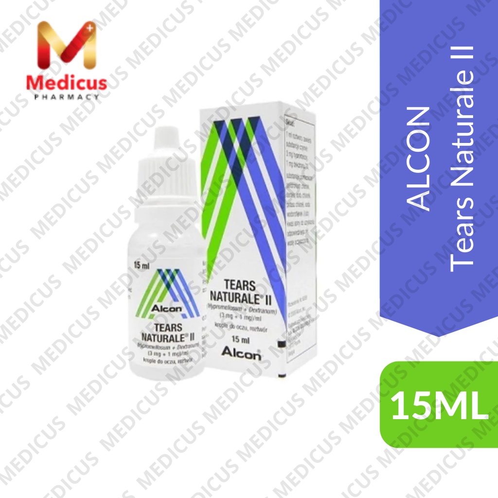 Alcon Tears Naturale II Eye Drops 15ml | Shopee Malaysia