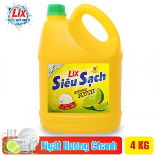 Lix super clean dishwashing liquid 3.8kg Choose | Shopee Malaysia
