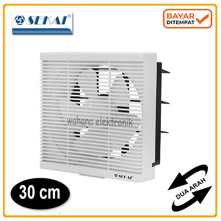 Sekai Exhaust Fan WEF 1090 original 10 inch Wall Type Partition Fan ...