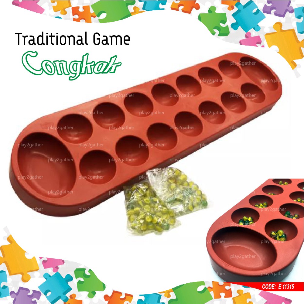 *FREE GULI* Congkak Tradisional Malay Game Fun With Family E12477 ...