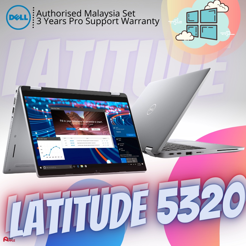 Dell Latitude 5320 Business Laptop/3 Years Dell ProSupport | Shopee ...