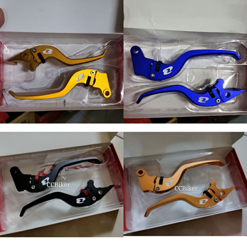 100% Original Racing Boy RCB Alloy Lever Set (E+) Honda RS150 RS150R RSX Winner Belang E Plus ...