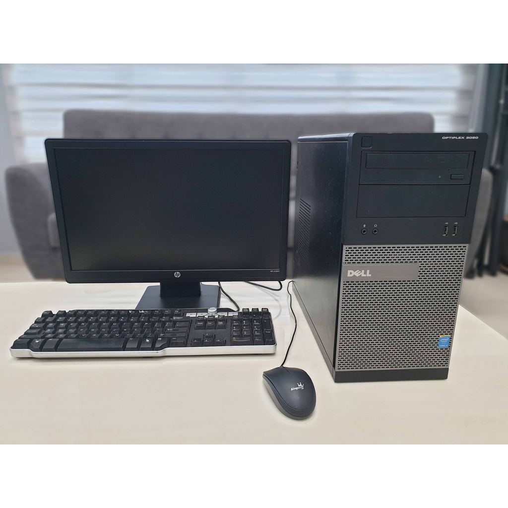 Intel Core i3 4th Gen DDR3 RAM Dell Optiplex 3020 MT WFH Office Work PC ...