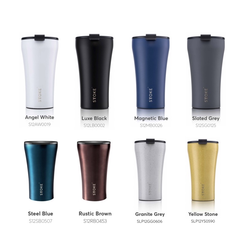 STTOKE Ceramic Reusable Double Wall Insulation Cup 12oz 2 Year Warranty ...