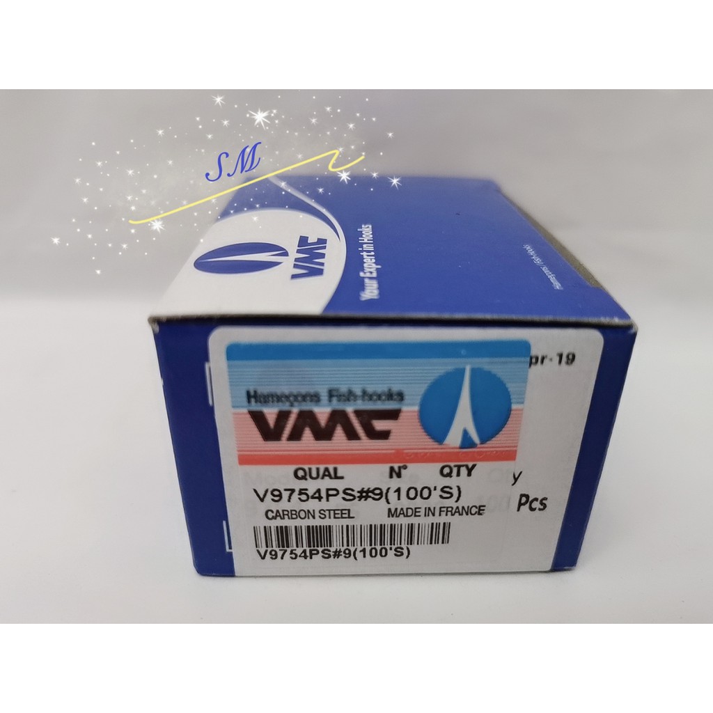 #9754 5, 6, 7, 8, 9, 10 VMC Fishing Hooks with hole [Ready stock ...