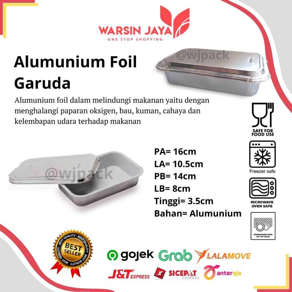 GARUDA ALUMUNIUM FOIL CONTAINERS, AF GARUDA, P380 ALUMUNIUM CONTAINERS ...