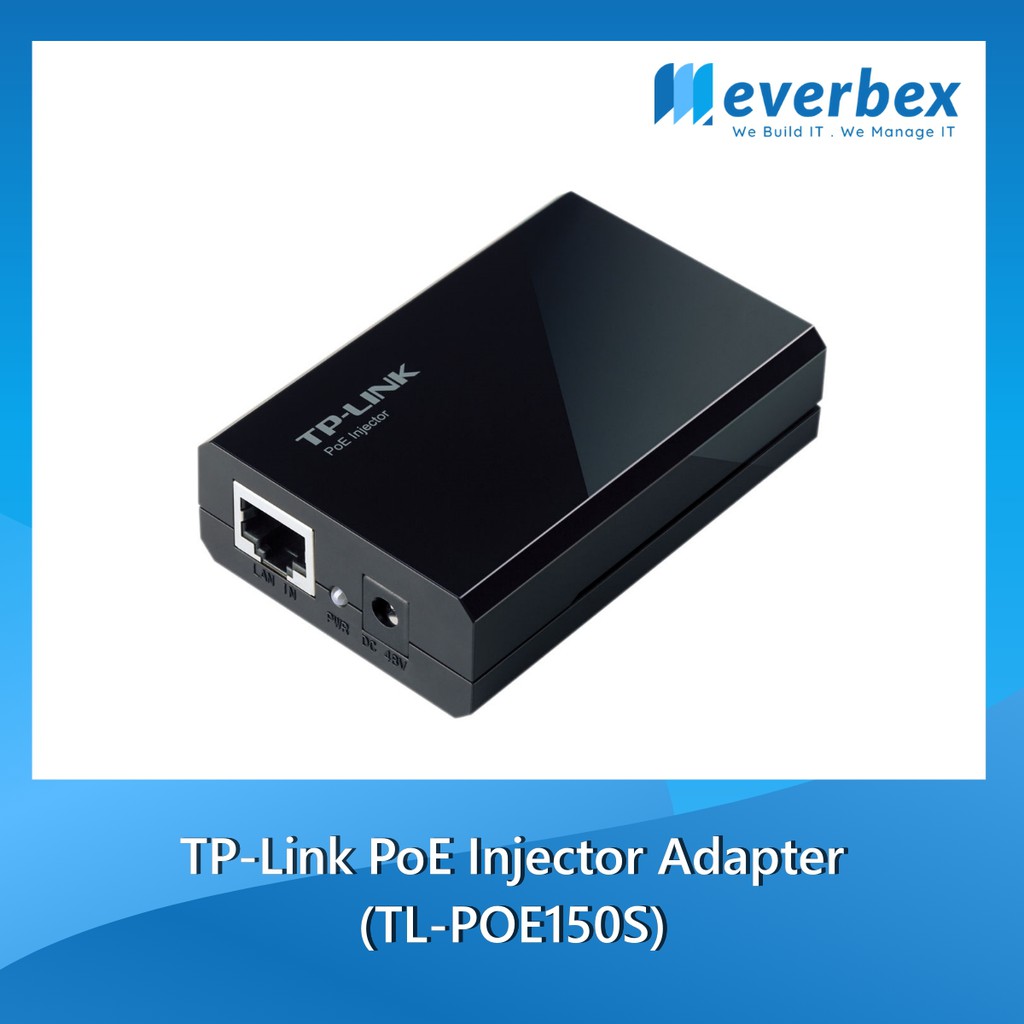 TP-Link PoE Injector Adapter (TL-POE150S) | Shopee Malaysia